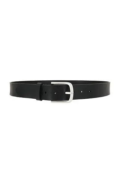 CORRIDOR Leather Belt - Black