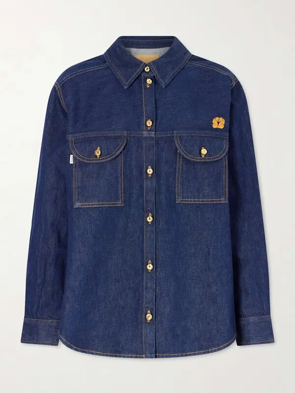 BLAZÉ MILANO Denim Shirt - Dark Denim