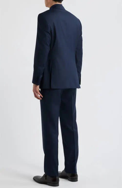 Canali Siena Regular Fit Slub Wool Suit
