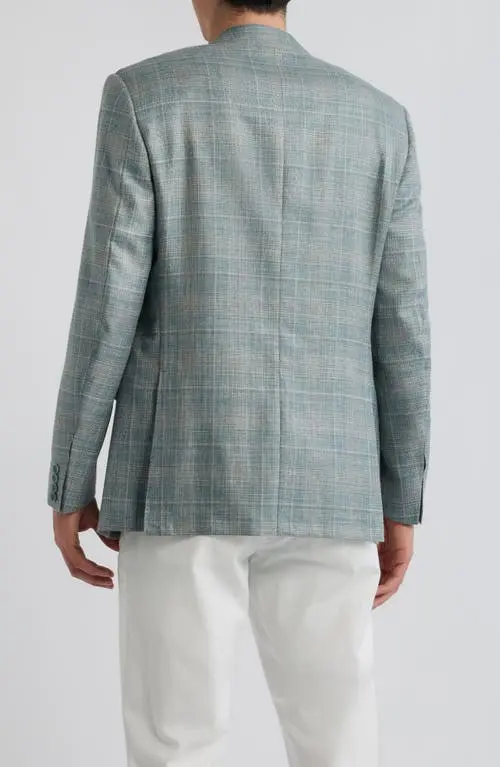 Canali Siena Regular-fit Plaid Sport Coat - Green