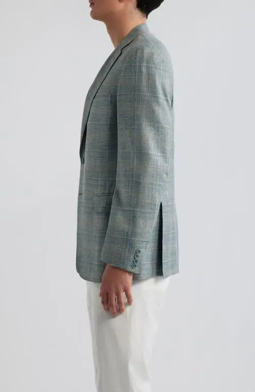 Canali Siena Regular-fit Plaid Sport Coat - Green