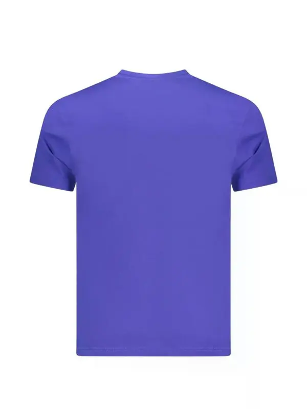 NAPAPIJRI Logo-embroidered T-shirt - Blue