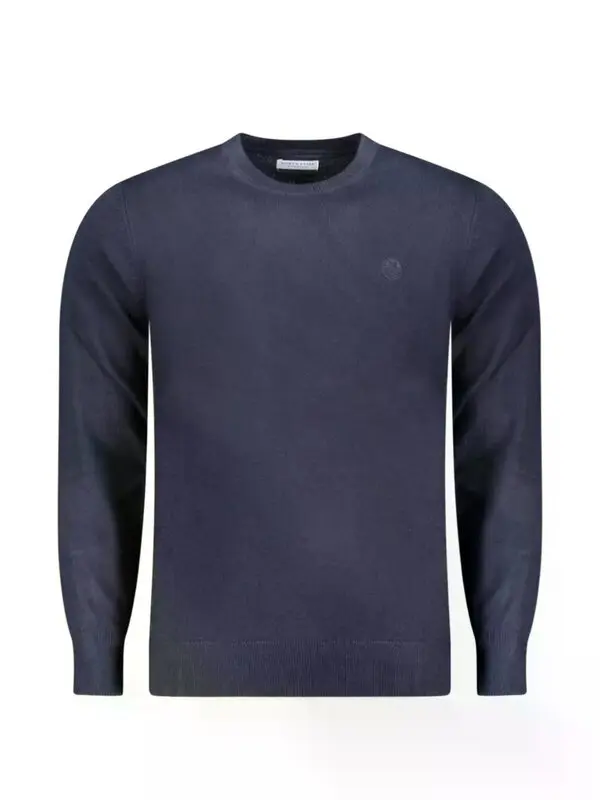 NORTH SAILS Embroidered-logo Crew-neck Sweater