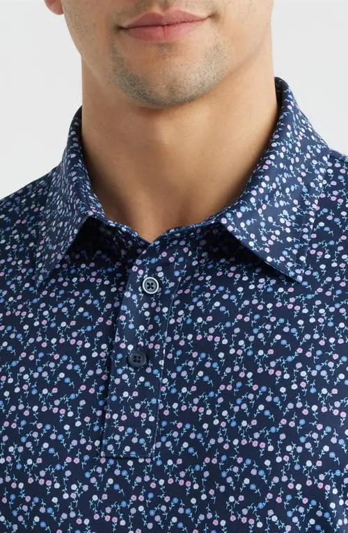 G/fore Aye Poppy Performance Golf Polo