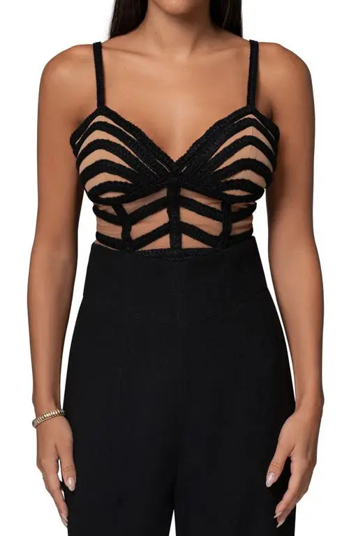 JLUXLABEL Serenity Sleeveless Top - Black