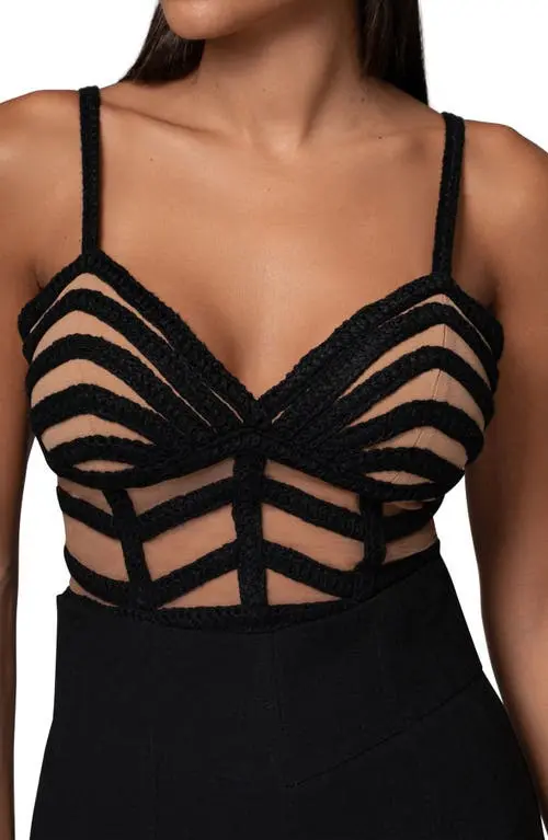 JLUXLABEL Serenity Sleeveless Top - Black