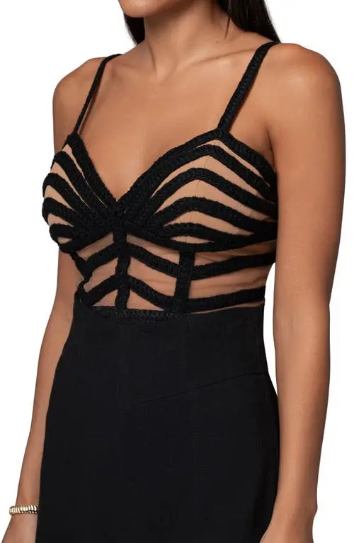 JLUXLABEL Serenity Sleeveless Top - Black