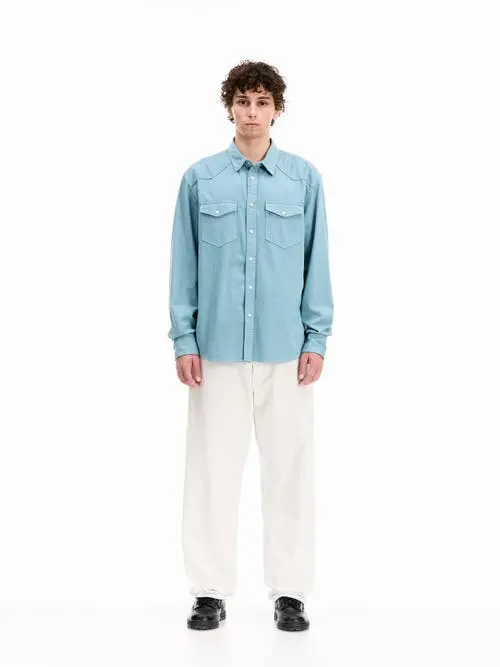 VOWELS Denim Shirt