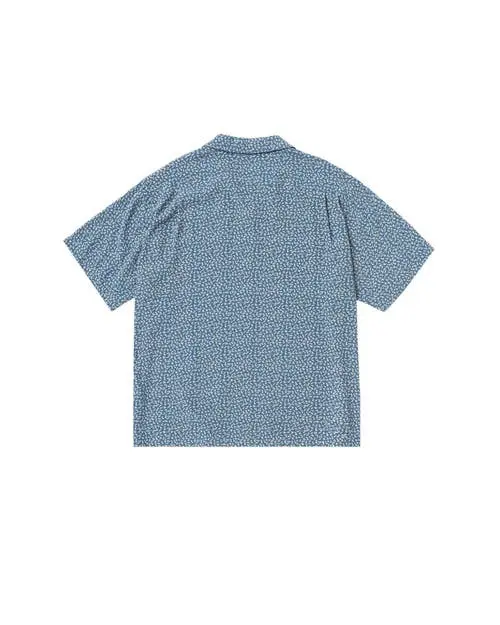 VOWELS Short Sleeve Deer Shirt - Navy
