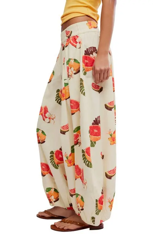 Free People Moonflowr Balloon Pants - Funky Fruits