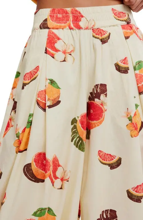 Free People Moonflowr Balloon Pants - Funky Fruits
