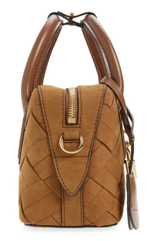 Stella McCartney Small Ryder Woven Bag - Brandy