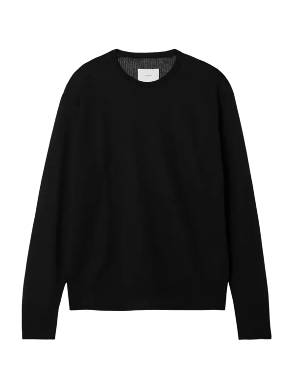 SSSTEIN Knitted Relaxed Sweater - Black