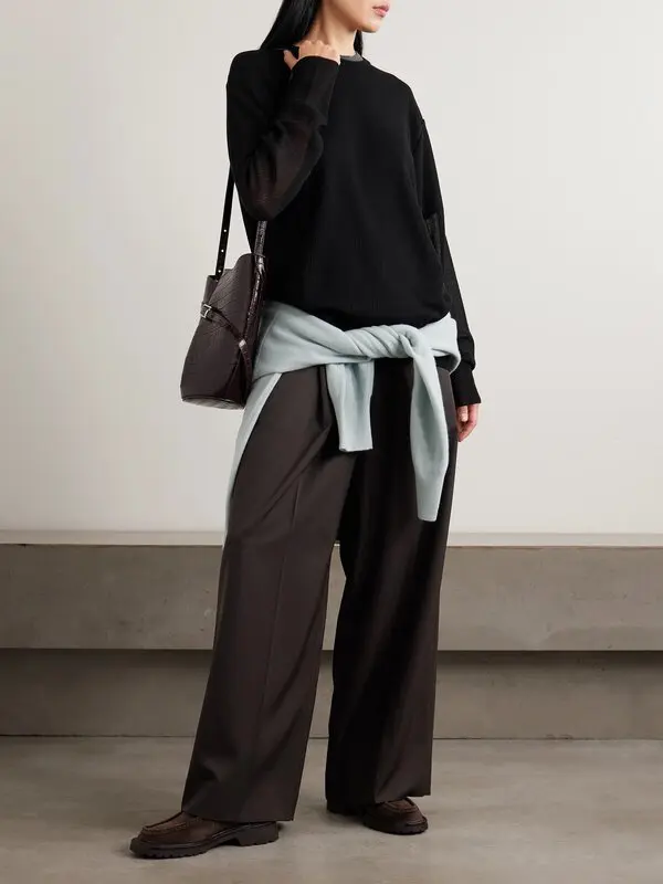 SSSTEIN Knitted Relaxed Sweater