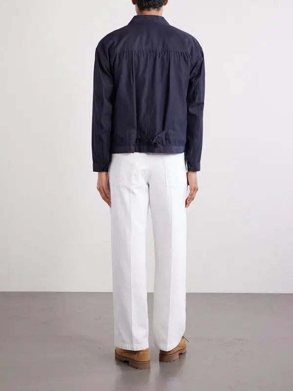 KAPTAIN SUNSHINE Cotton And Silk-blend Denim Jacket