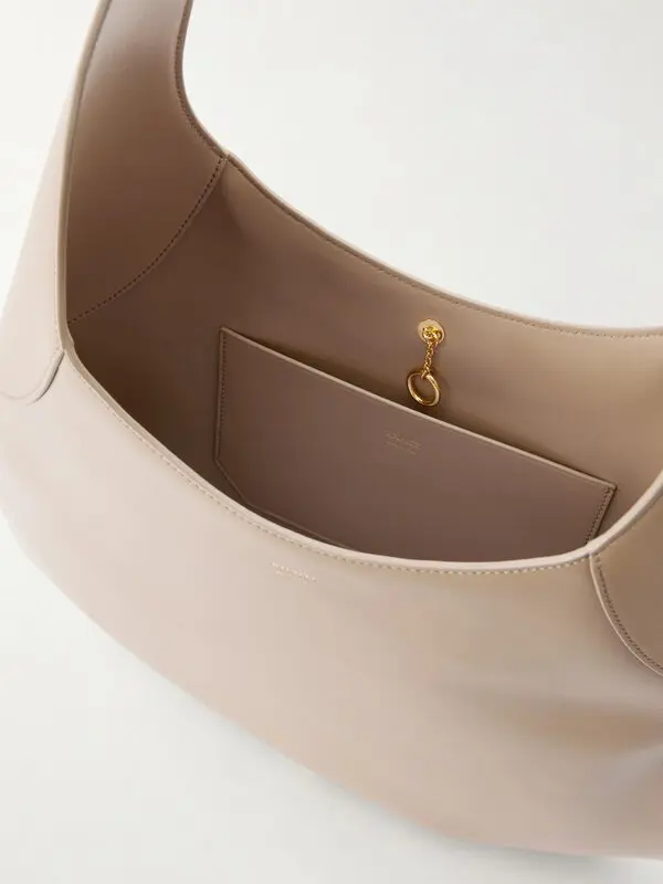 Khaite Joan Large Leather Tote - Neutrals