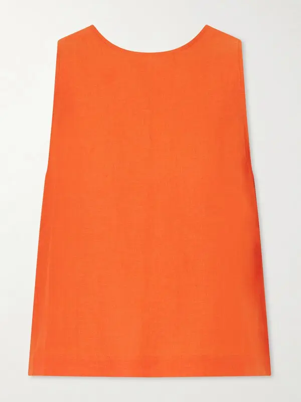 ERES Ravie Linen Tank - Orange