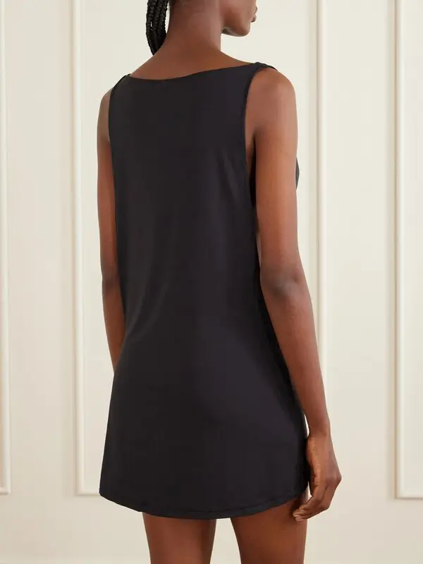 Kiki De Montparnasse Echauffe Draped Jersey Mini Dress