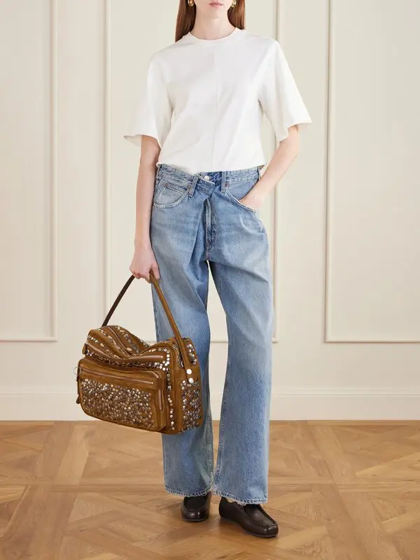 Acne Studios Camero Camera Embellished Shoulder Bag