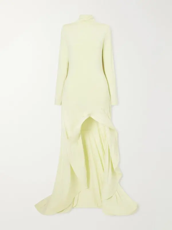 Stella McCartney Asymmetrical Crepe Jersey Dress