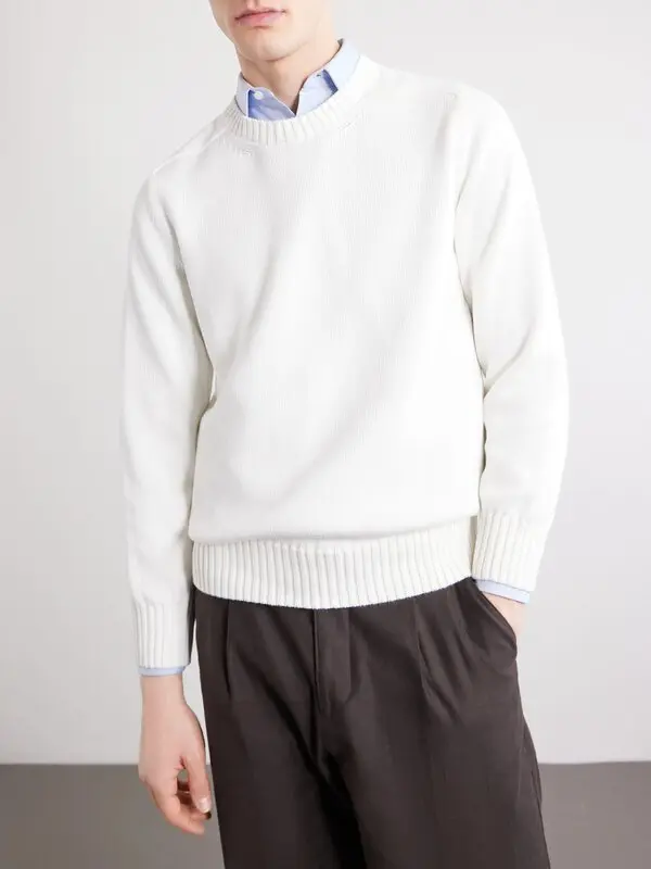 Anderson & Sheppard Cotton Sweater