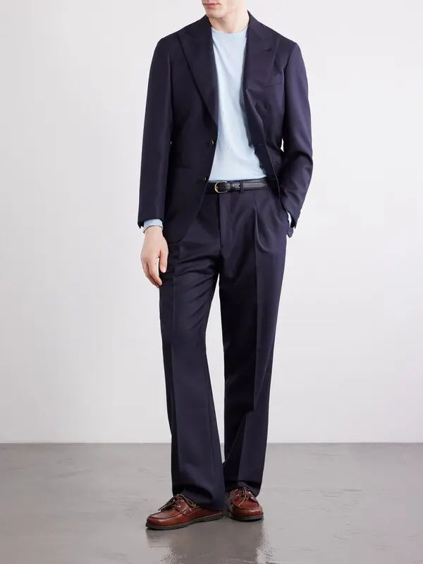 Anderson & Sheppard Knitted Sea Island Cotton Sweater
