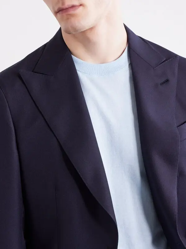 Anderson & Sheppard Knitted Sea Island Cotton Sweater