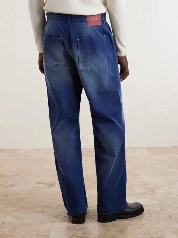 424 Straight-leg Double-knee Jeans