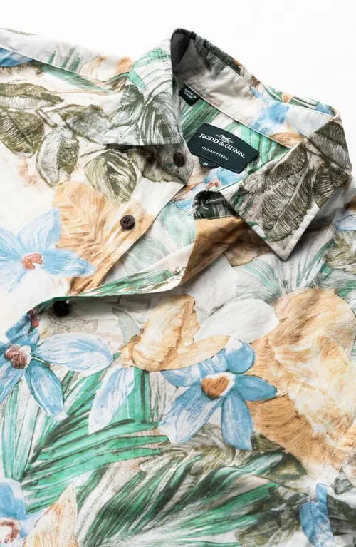 Rodd & Gunn Otokia Tropical Short Sleeve Button-up Shirt - Botanical