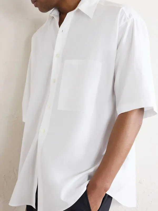 Auralee Cotton-poplin Shirt - White