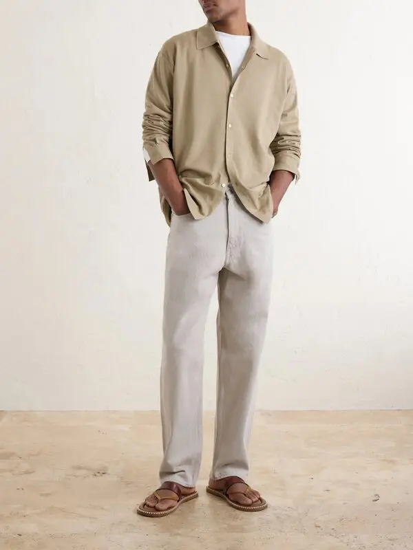 Auralee Knitted Silk Shirt