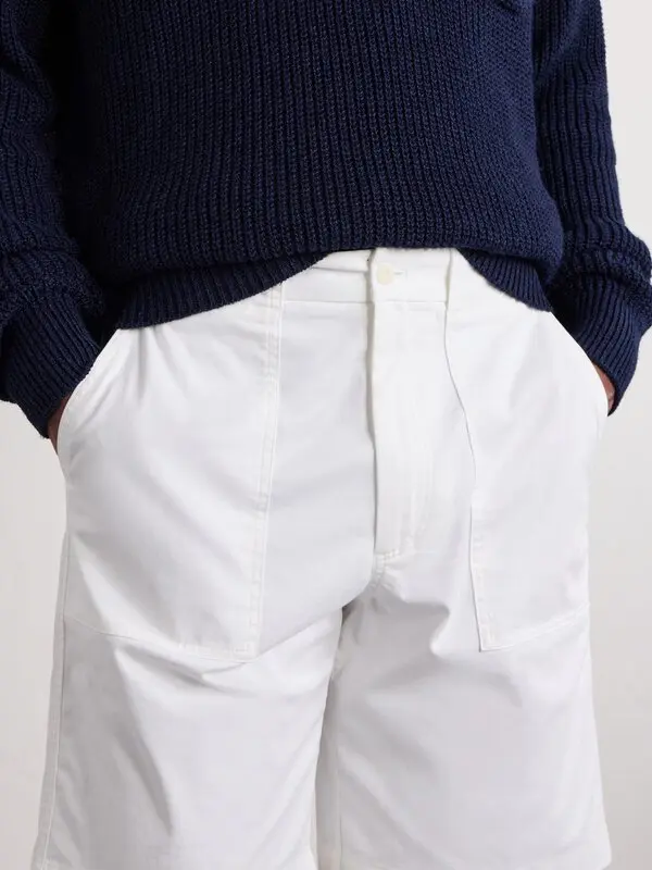 Ralph Lauren Purple Label Straight-leg Twill Shorts