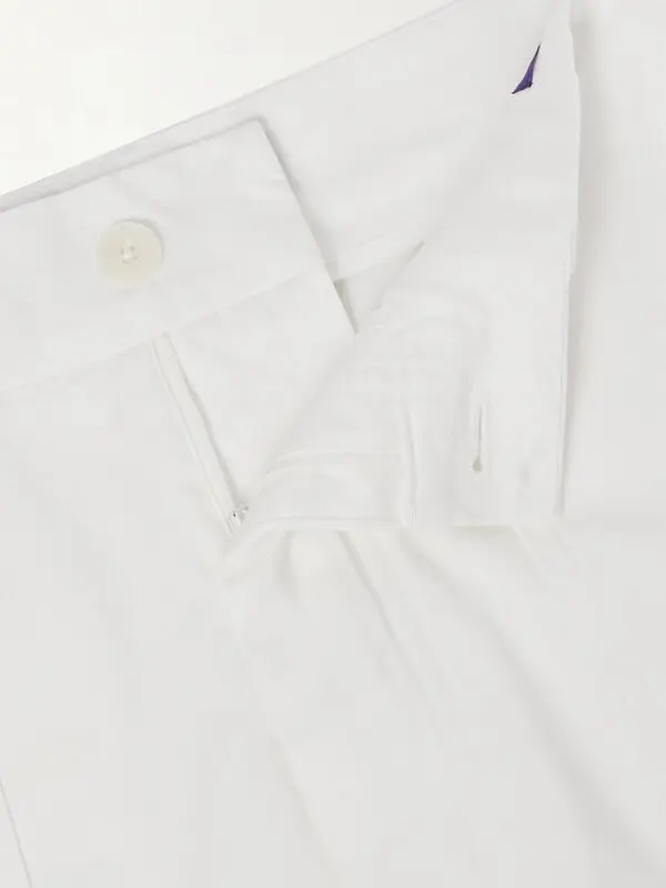 Ralph Lauren Purple Label Straight-leg Twill Shorts