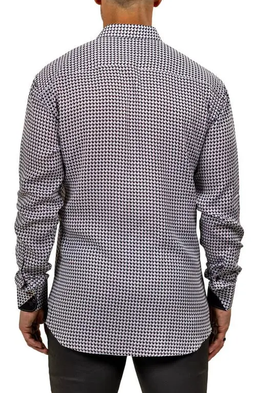 MACEOO Eins Marthy Contemporary Fit Button-up Shirt - White