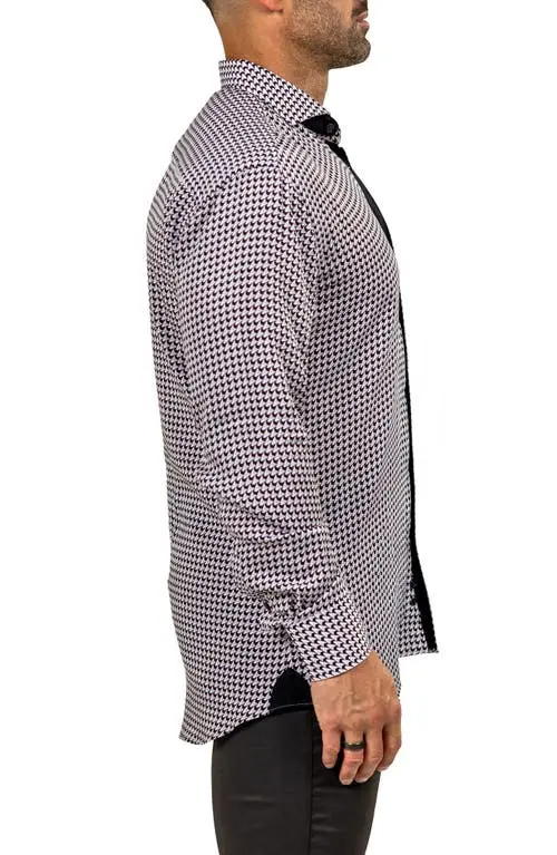MACEOO Eins Marthy Contemporary Fit Button-up Shirt - White