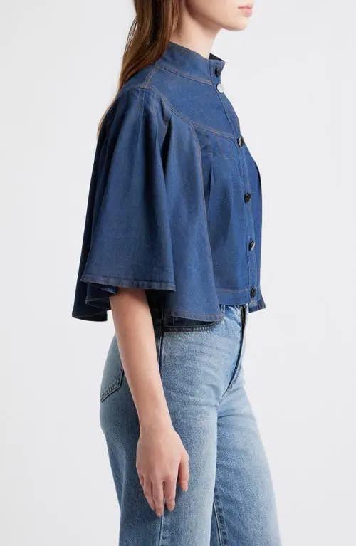 CIEBON Biffy Cape Denim Jacket