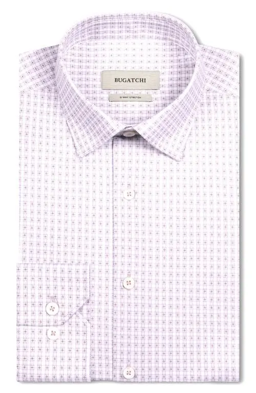 Bugatchi Jules Ooohcotton® Check Button-down Shirt - Limestone