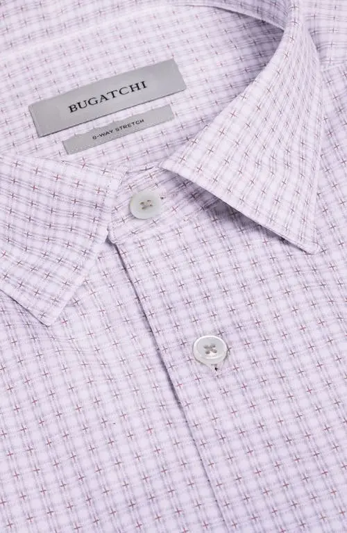 Bugatchi Jules Ooohcotton® Check Button-down Shirt - Limestone