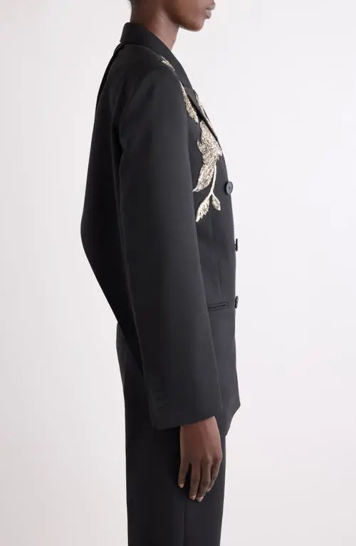 Givenchy Sequin Embellished Wool & Mohair Jacket