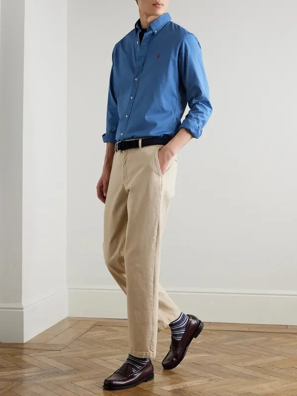 Polo Ralph Lauren Logo-embroidered Cotton Shirt