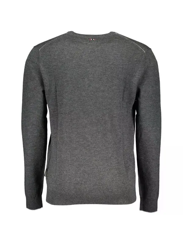 NAPAPIJRI Logo-detail Crew-neck Sweater - Grey