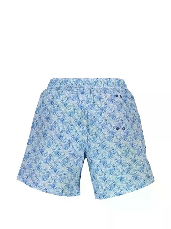 NORTH SAILS Shell-print Drawstring Swim Shorts