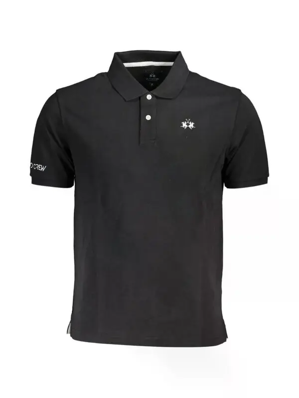 LA MARTINA Logo-embroidered Polo Shirt