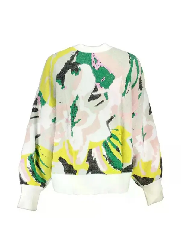 Desigual Patterned Crew-neck Sweater