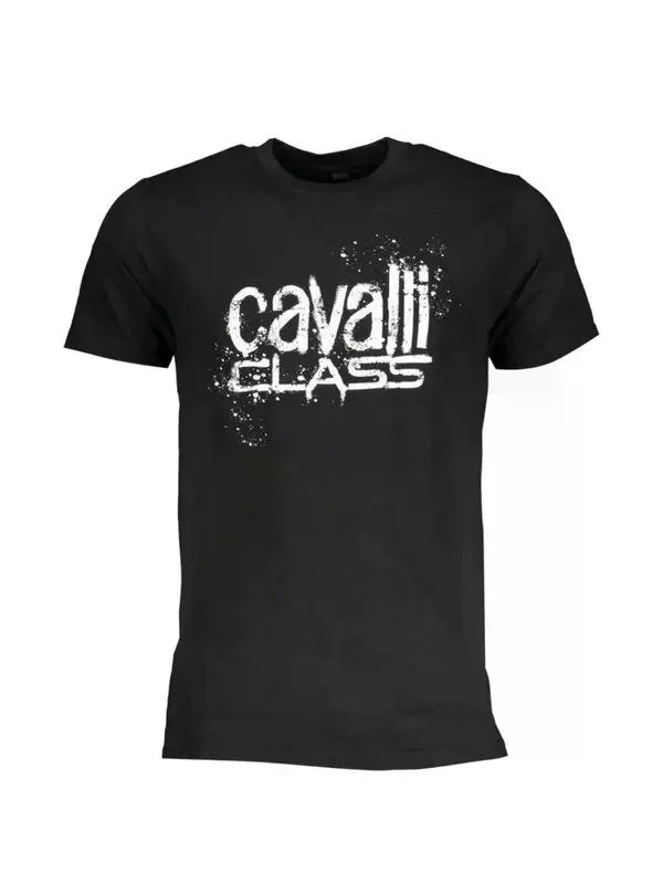 Roberto Cavalli Logo-print Crew-neck T-shirt