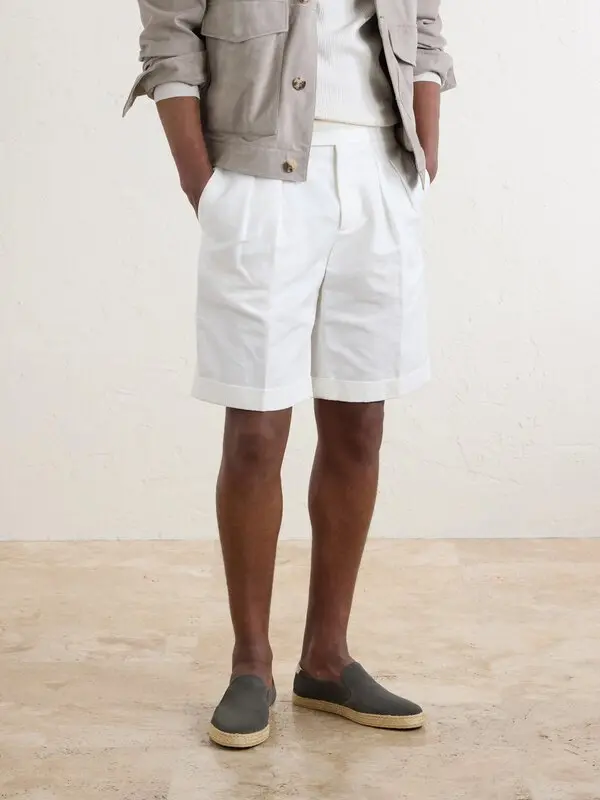 Brunello Cucinelli Suede Espadrilles - Gray