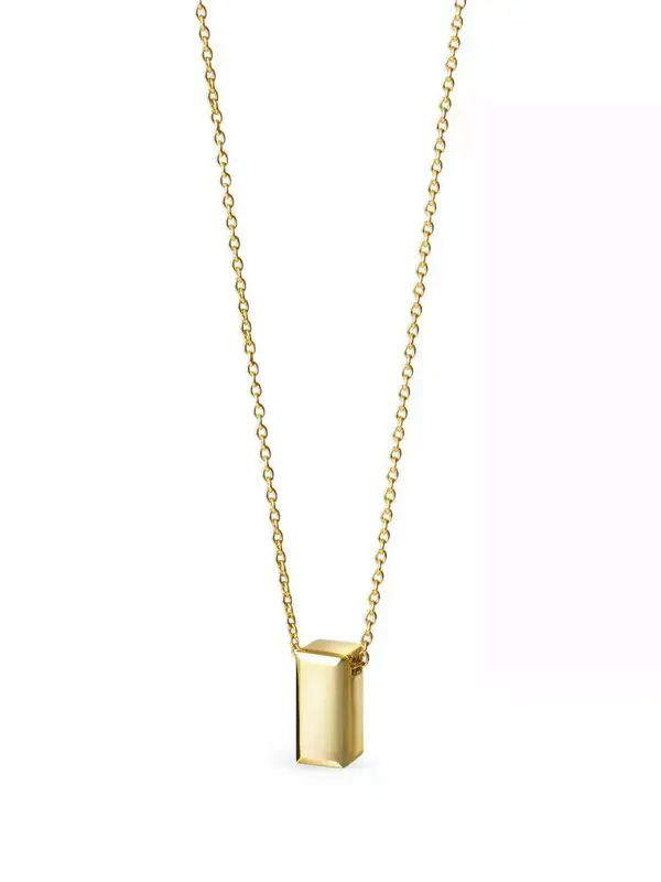Shihara Brick-chain 18k Yellow Necklace