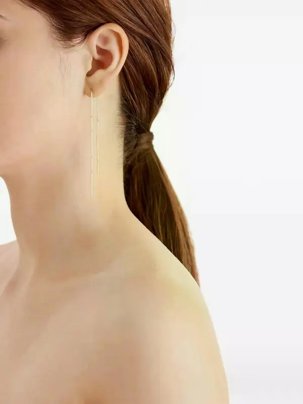 Shihara Construction Lines Chain-link Earring