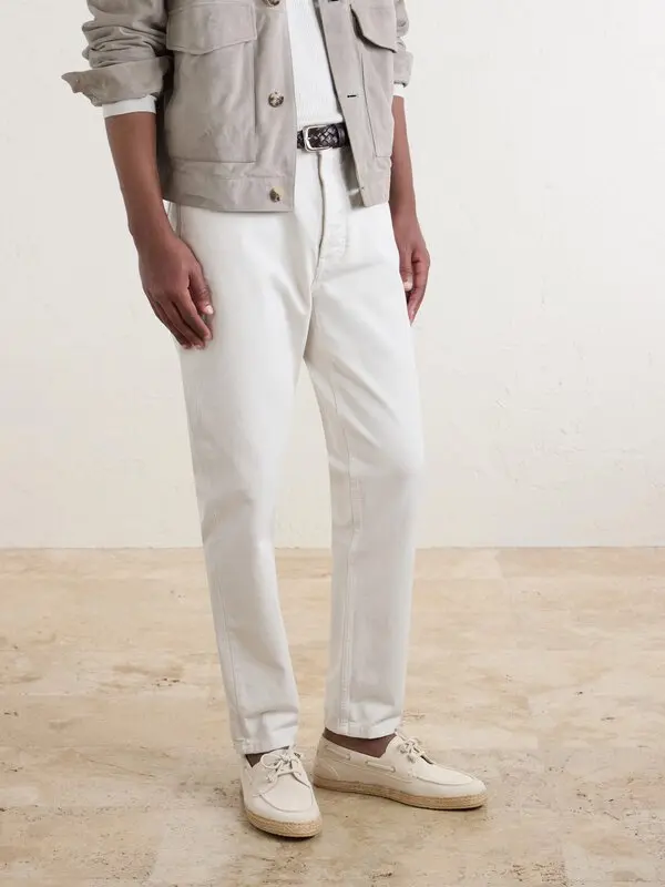 Brunello Cucinelli Suede Boat Shoes