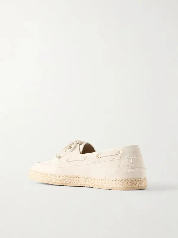 Brunello Cucinelli Suede Boat Shoes
